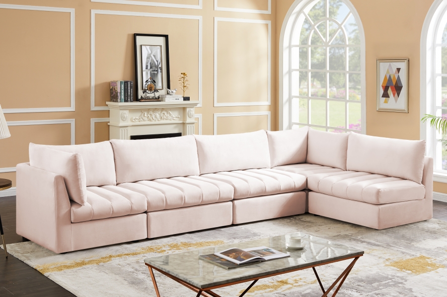 Lounge Around. Modular Velvet Sofa, Chair and Sectionals