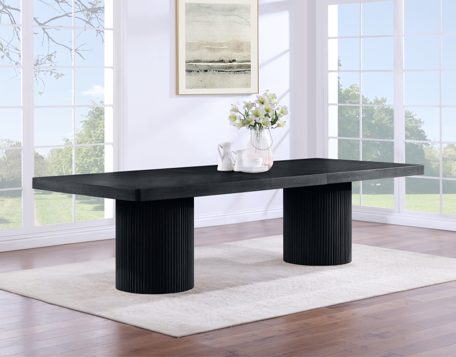 Lounge Around. 96"-120"-144" Extendable Wood Dining Table