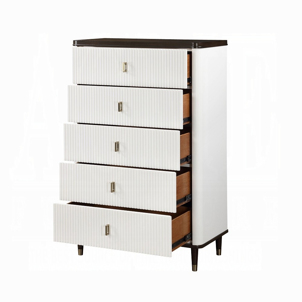 Lounge Around. 35.5"L x 54.5"H Metal Side Drawer Glide, 3/4 Extension Chest