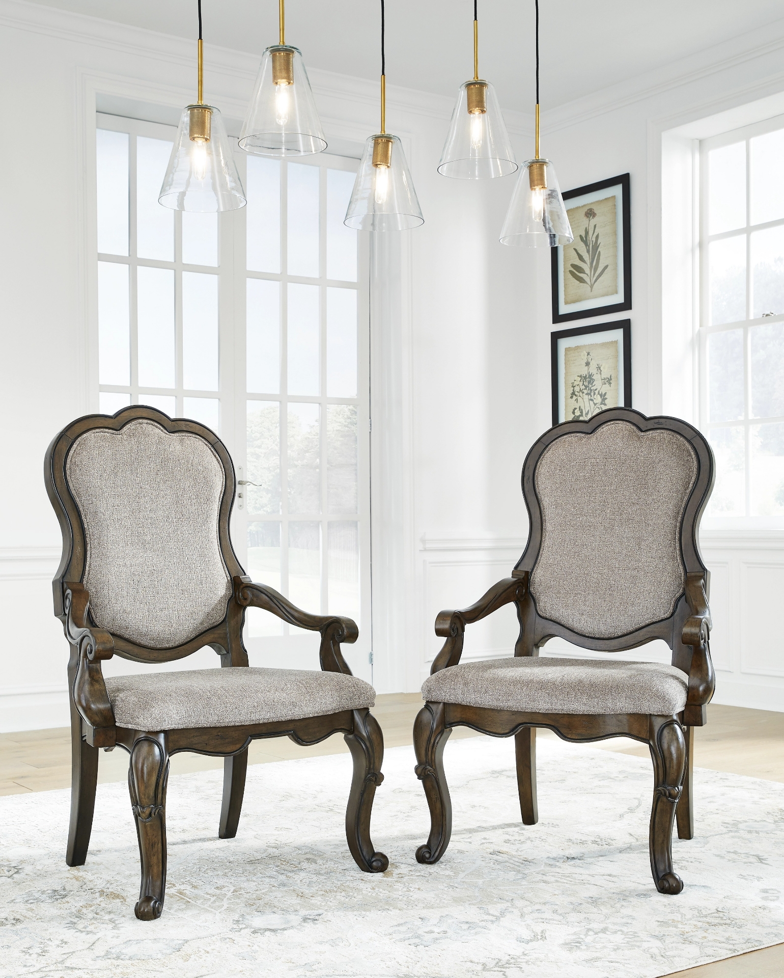 Lounge Around. Dining Arm Chair and side chair