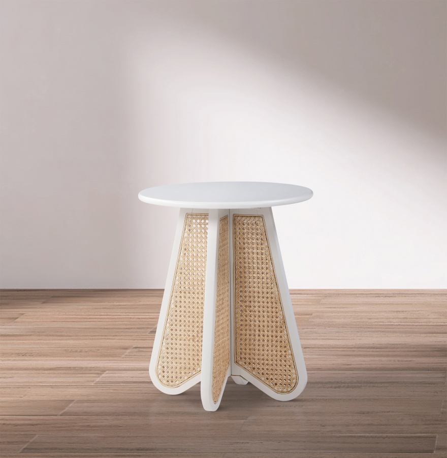 Lounge Around. 38" / 20" Natural Cane Mid-Century Design Butterfly ...