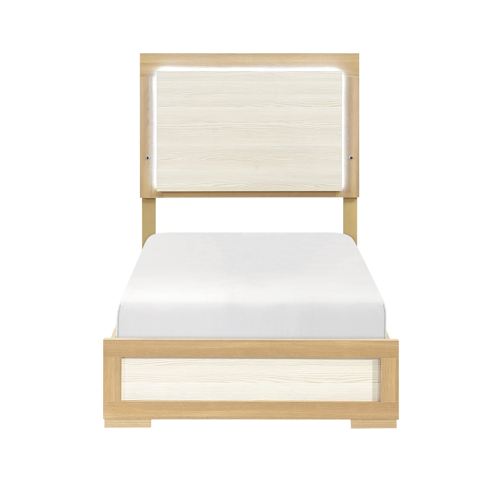 Lounge Around. Twin Bed premium melamine board, wood and engineered wood